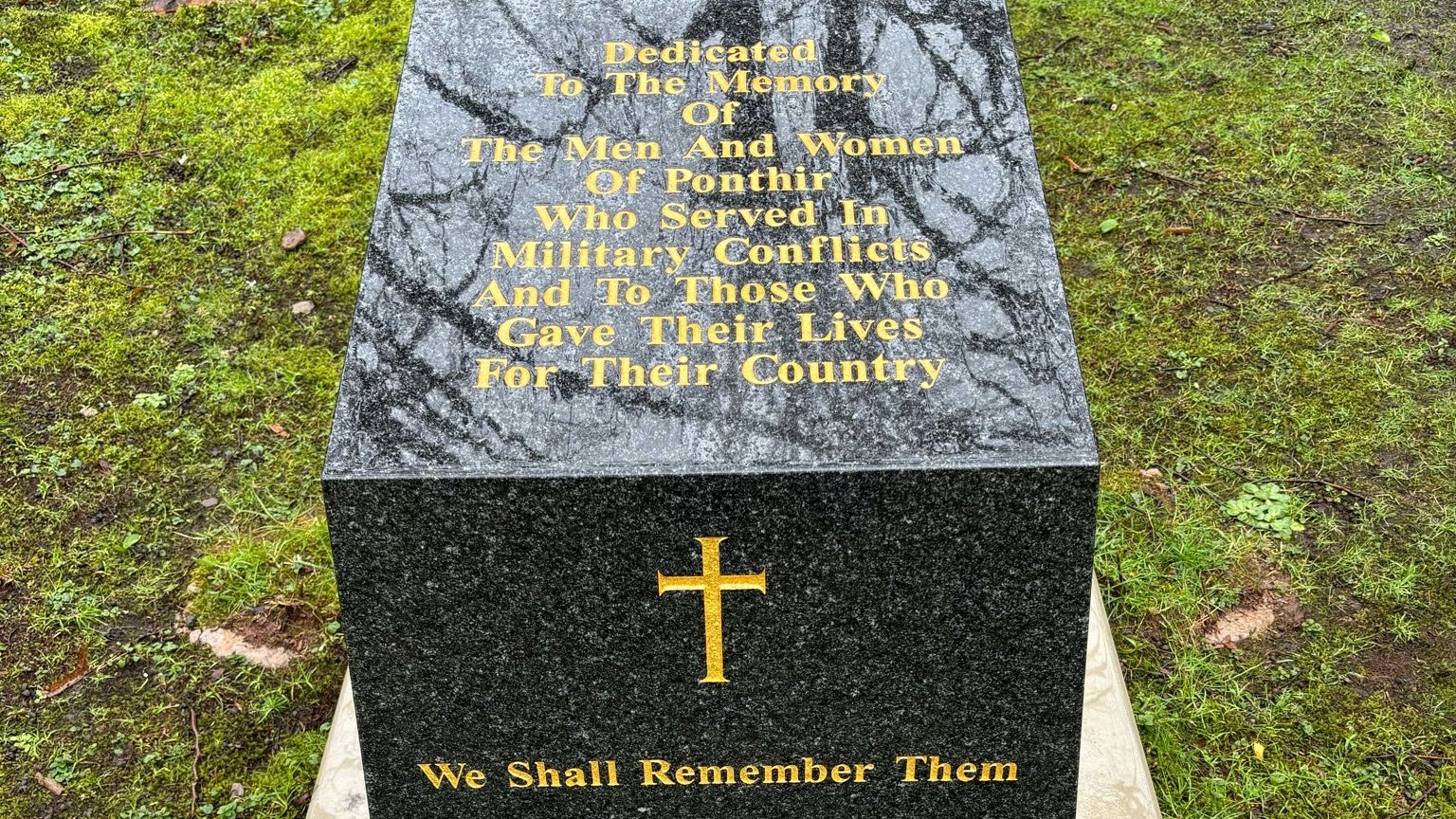 First public war memorial devoted to servicemen in more than 100 years ...