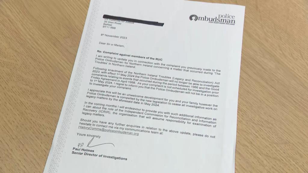 Police Ombudsman sends over 200 letters to families informing of stop ...