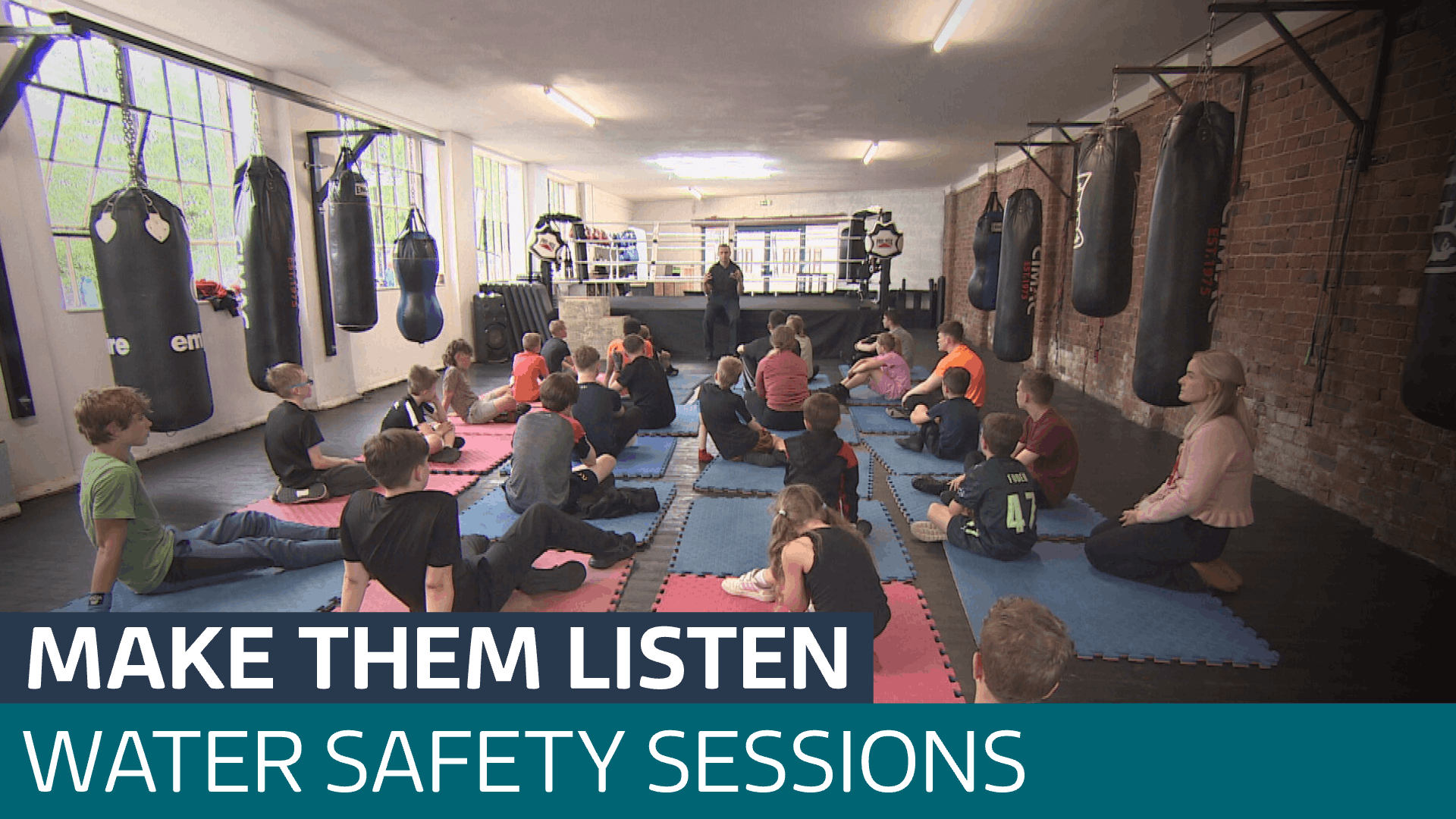 Water safety session for youngsters held in Rotherham boxing gym ...
