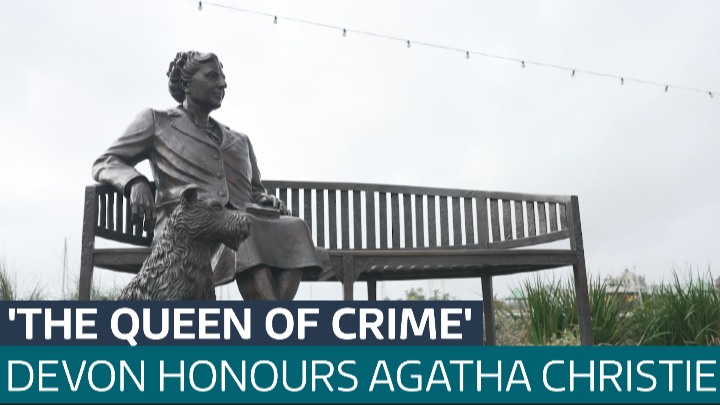 Torquay celebrates, 'Queen of crime', author Dame Agatha Christie ...