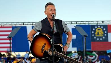 Bruce Springsteen and Barack Obama back Kamala Harris at star-studded ...