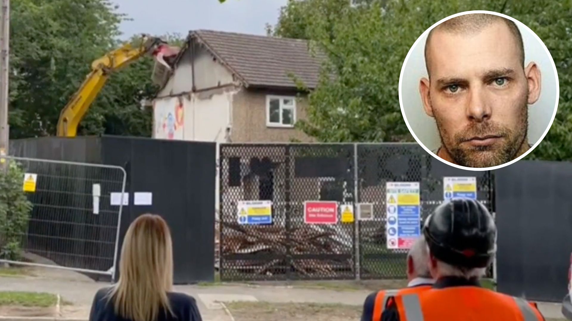 Killamarsh house where Damien Bendall killed four demolished | ITV News ...