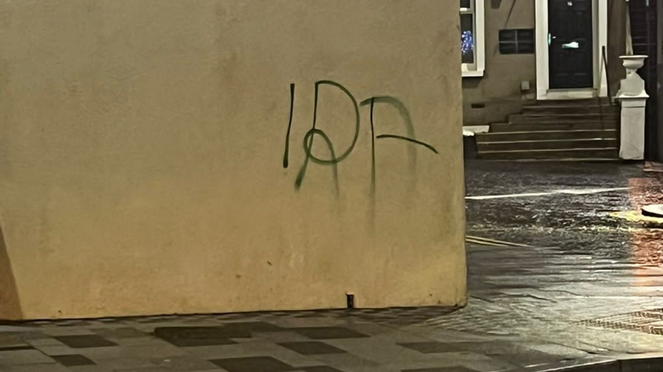 Daubing of IRA graffiti close to Enniskillen bomb memorial condemned ...