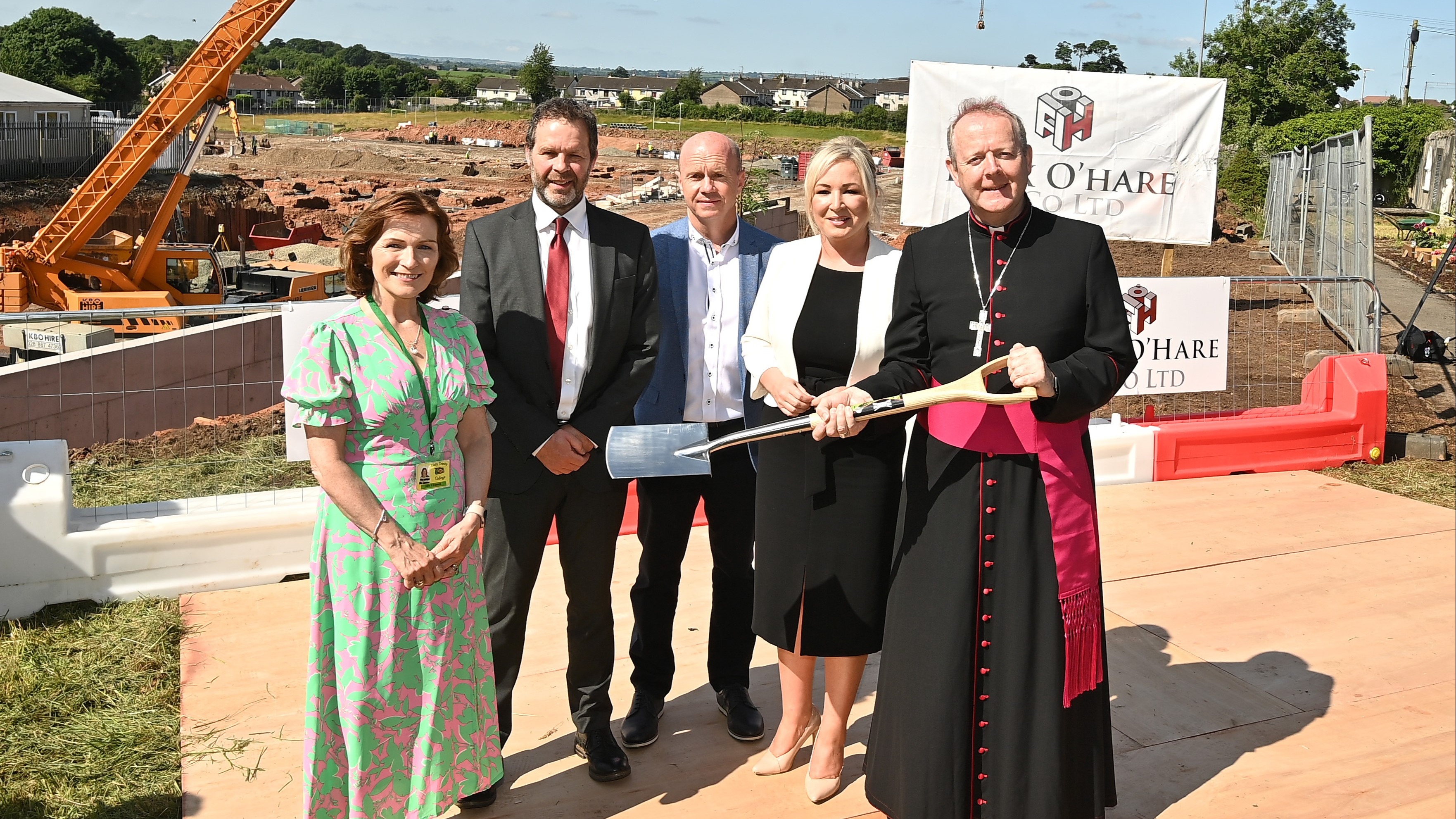 Construction begins on £35 million Cookstown school | UTV | ITV News