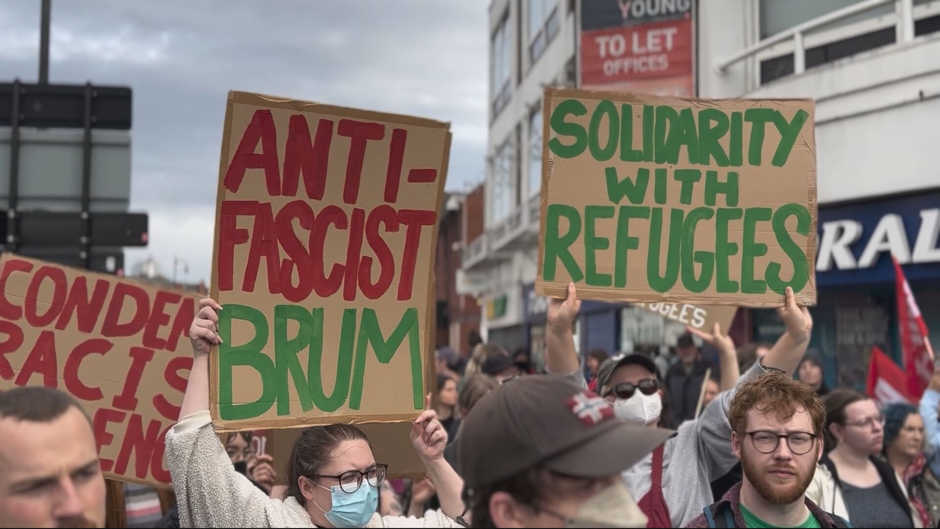 ITV Central Protests news for Birmingham, Nottingham & Midlands