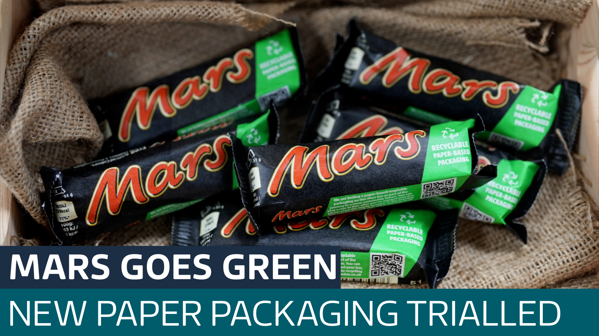 Plastic Mars bar wrappers swapped for paper in trial - Latest From ITV News