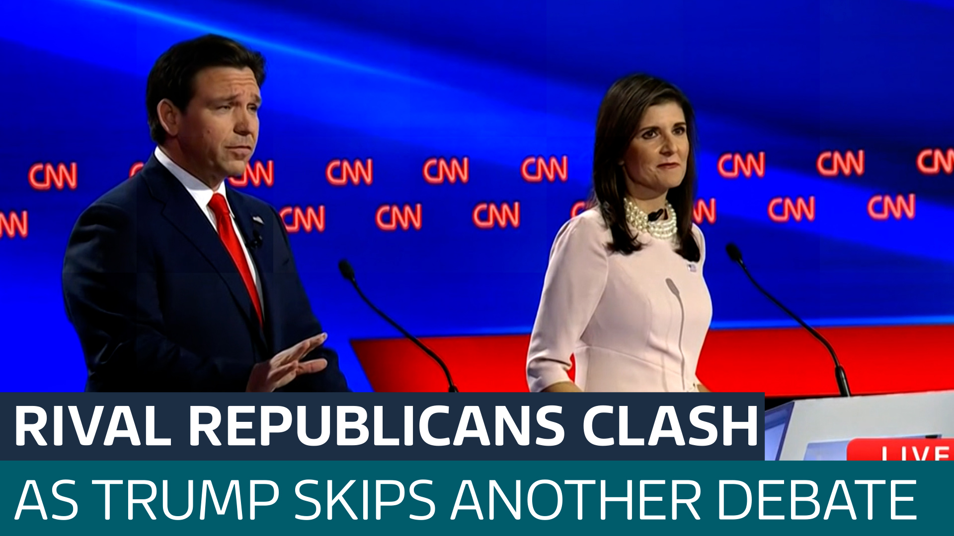Trump skips another debate as would-be Republican presidential nominees ...