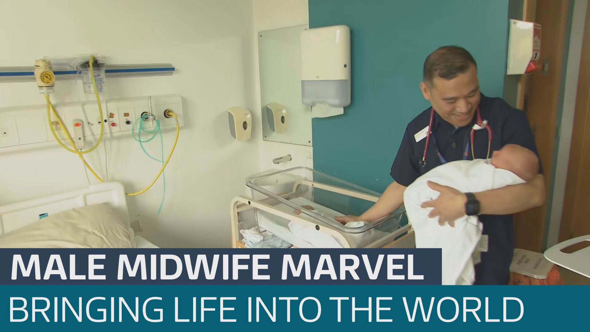 The male midwife marvel from Northern Ireland - Latest From ITV News
