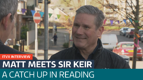 Our Presenter Matt Teale caught up with Sir Keir Starmer during his ...