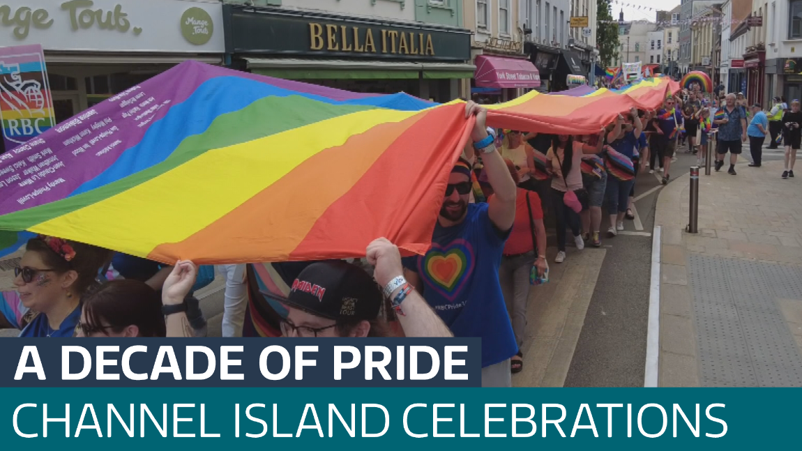 Channel Islands Pride marks 10th year as hundreds parade through St ...