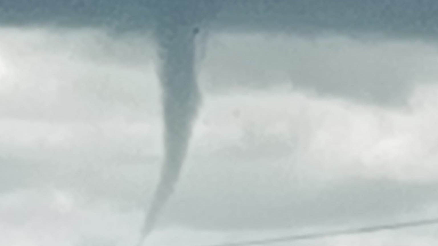 Moment large funnel cloud spotted in Cornwall | ITV News West Country