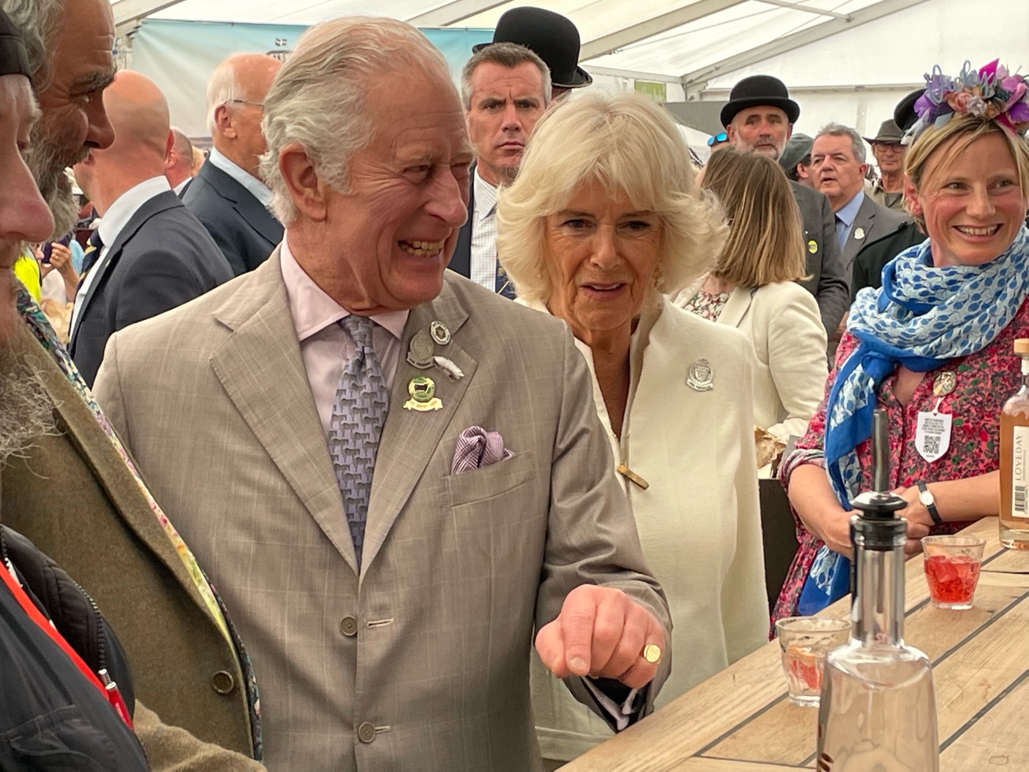The Duke and Duchess of Cornwall visit the Royal Cornwall Show | ITV ...