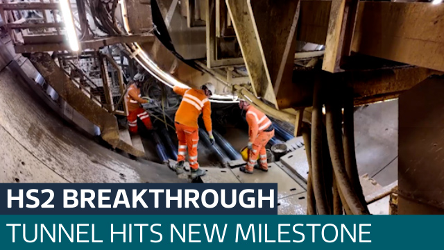 HS2 breakthrough: Tunnel building work hits new milestone - Latest From ...