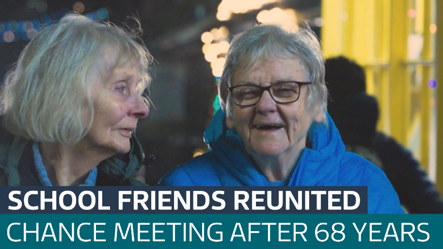 School friends reunited in chance encounter after 68 years - Latest ...