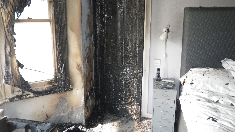 Sun's rays bounce off doorknob, set fire to a dressing gown and destroy ...