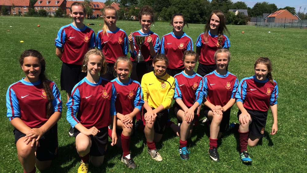 Girls from St Ivo School crowned Under 12's champions | ITV News Anglia