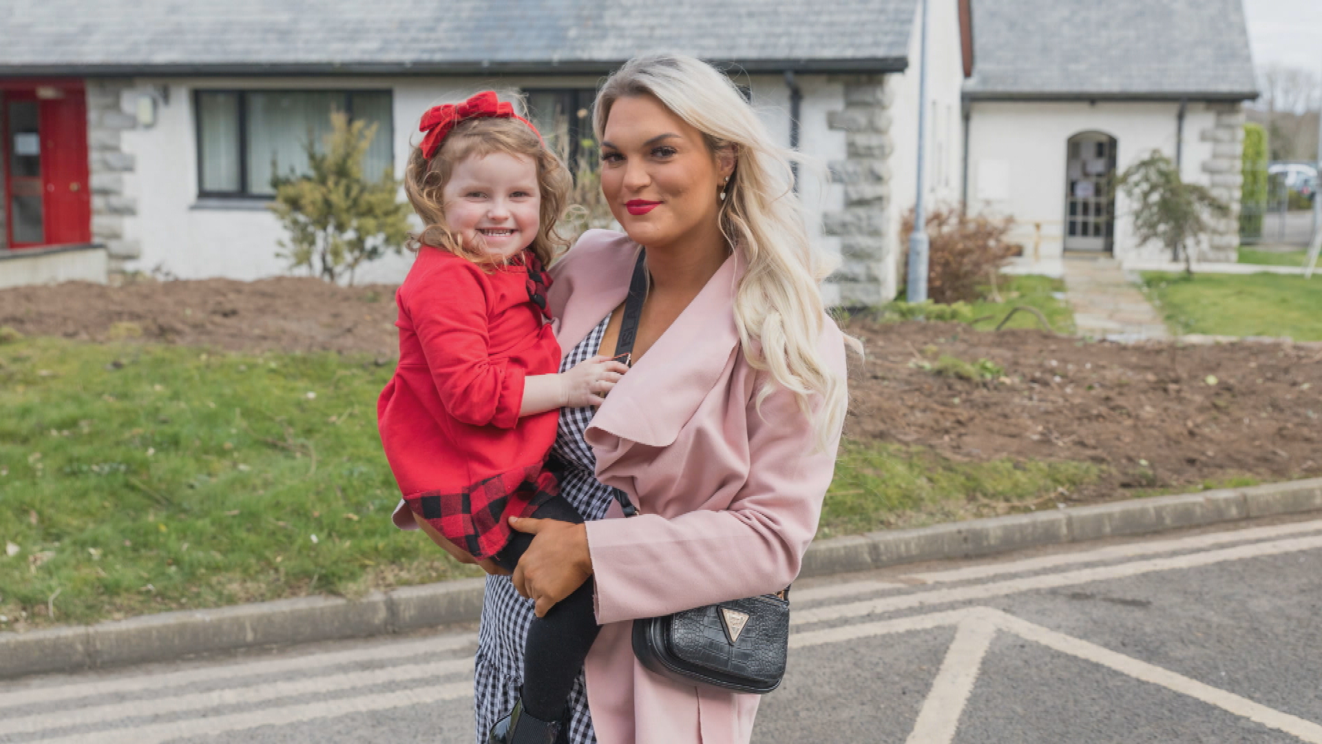 Woman and child who died in crash named locally as Natalie and Ella McLaughlin | UTV | ITV News