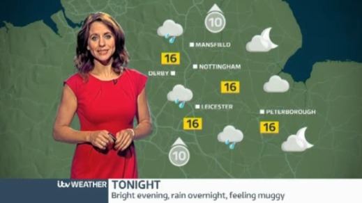 East Midlands weather: Rather cloudy night with rain arriving Wednesday ...