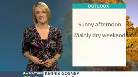Friday's NW weather forecast with Kerrie | ITV News Granada