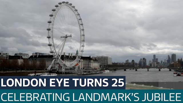 25 years of the London Eye - Latest From ITV News