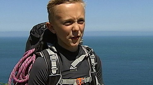 Oisin in new mountain summit bid | ITV News Channel