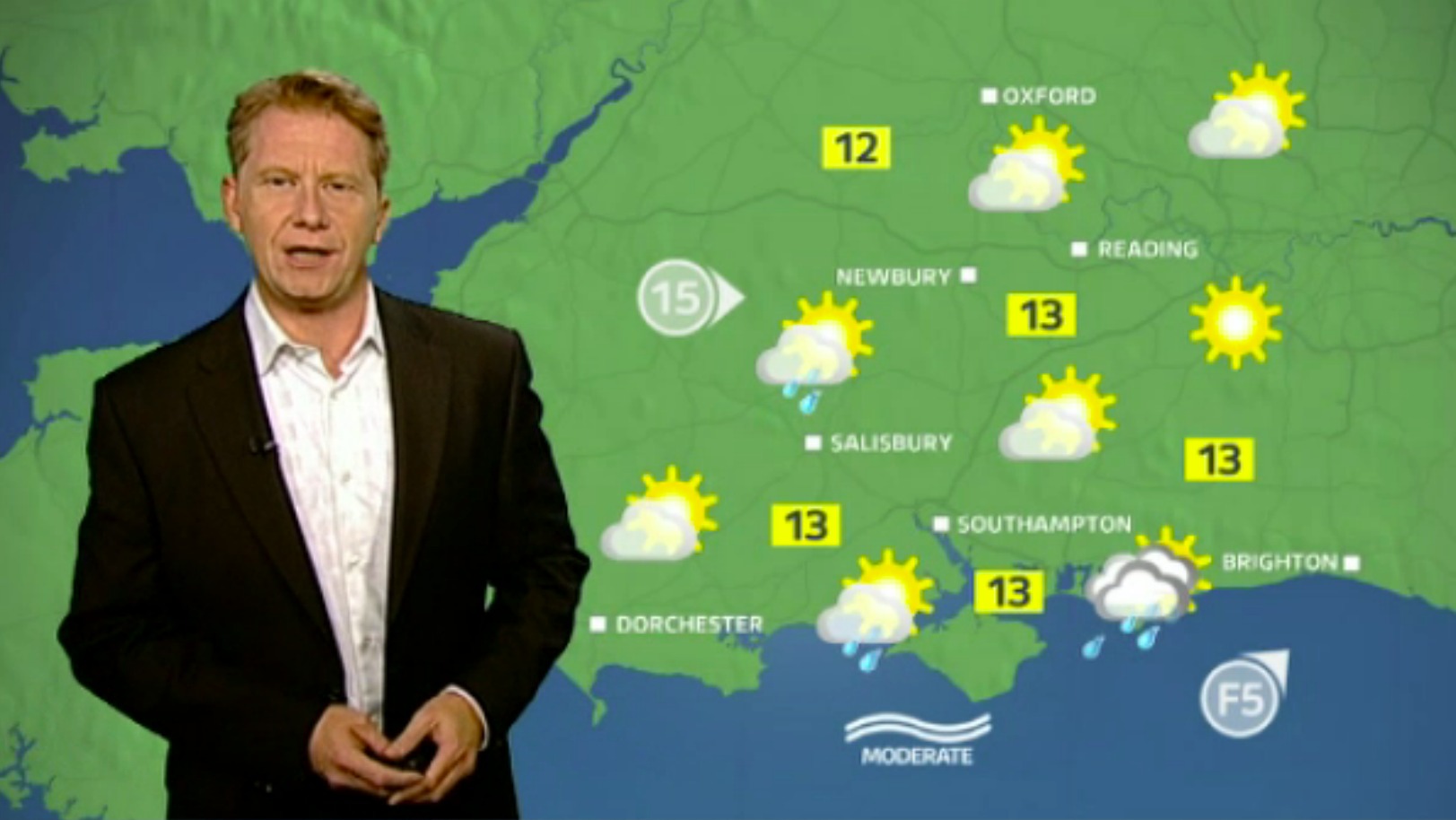 Tuesday afternoon's weather for the west of the region | ITV News Meridian