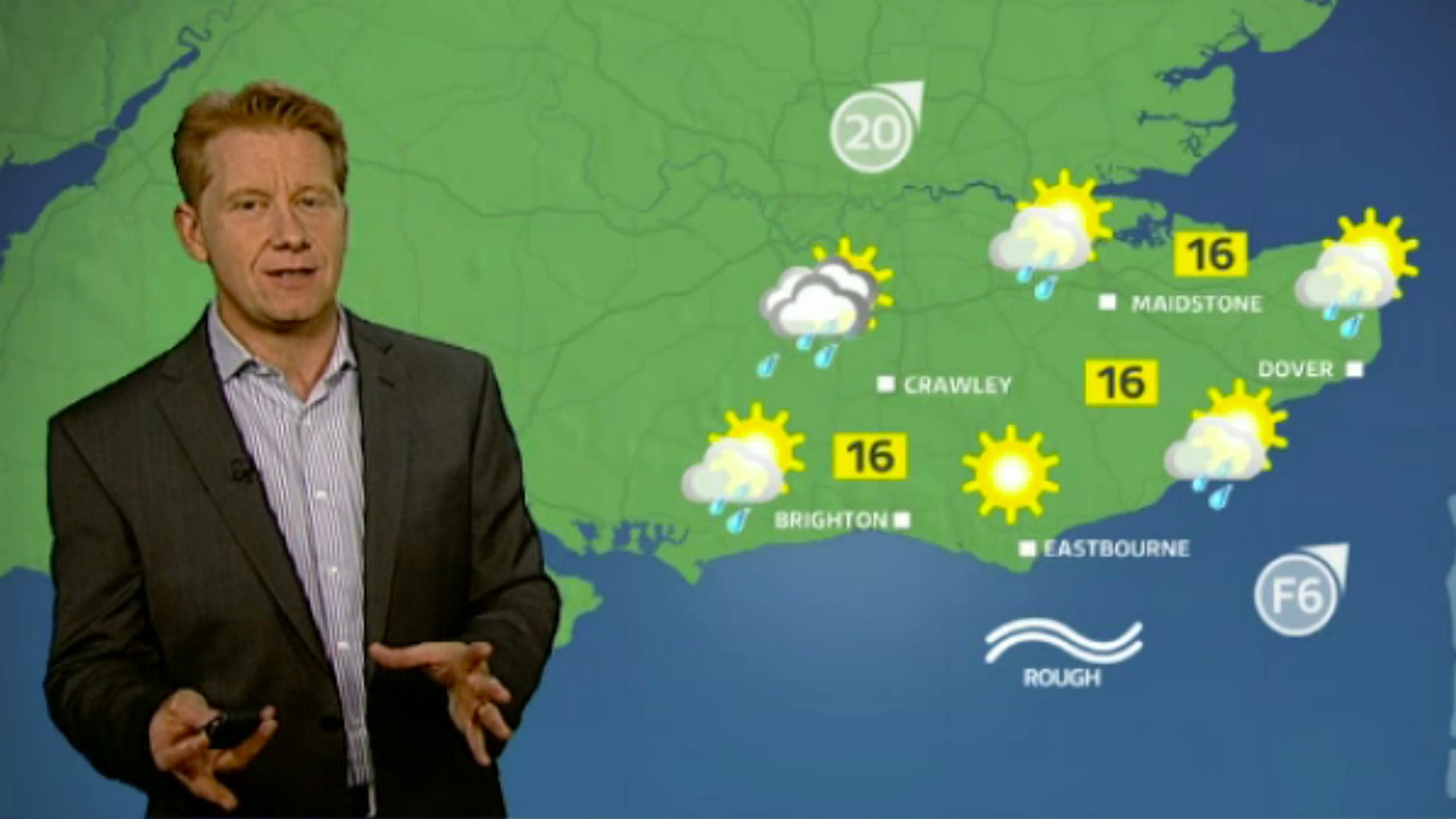 Thursday's weather for the east of the region | ITV News Meridian