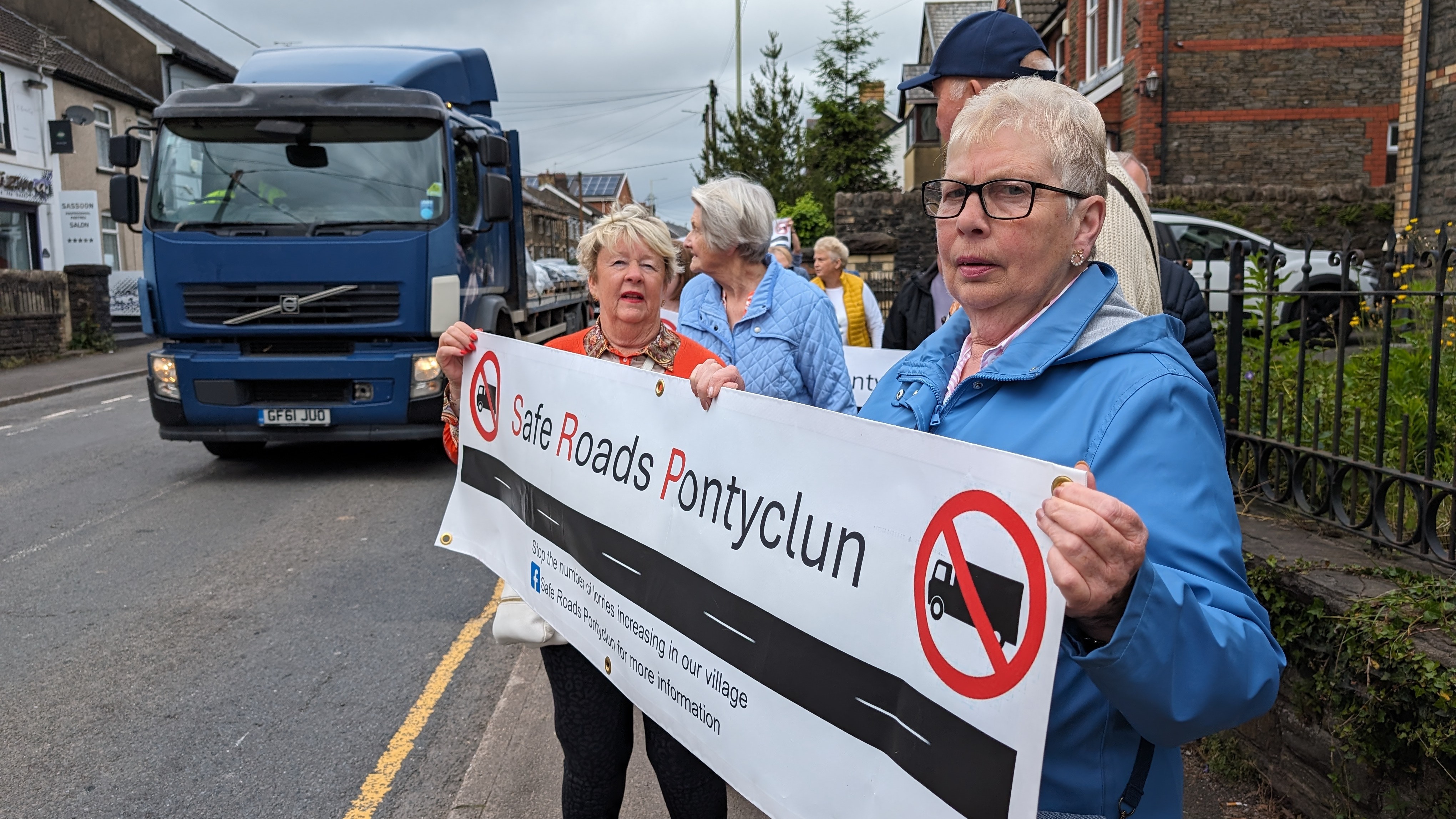 Residents of small Welsh town fear 'HGV driving through every two ...