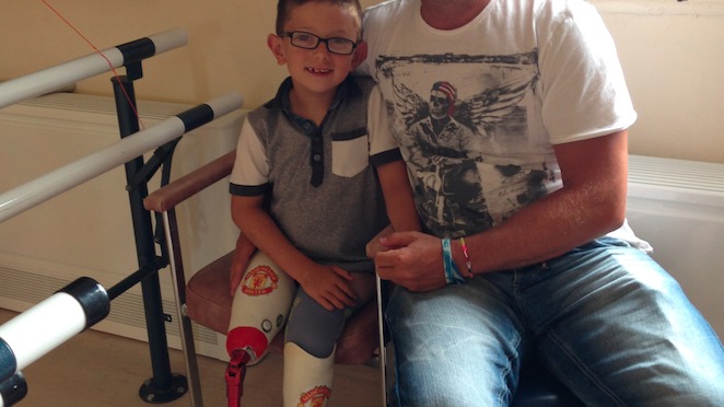 8-year-old who lost his legs to meningitis has Paralympian dreams after ...