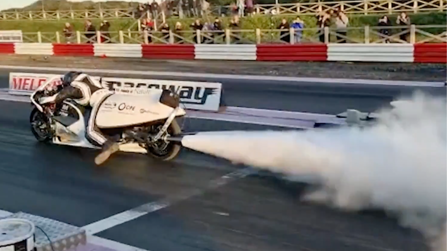 'Nutty' North Yorkshire inventor smashes land speed record on steam-powered bike | ITV News Calendar