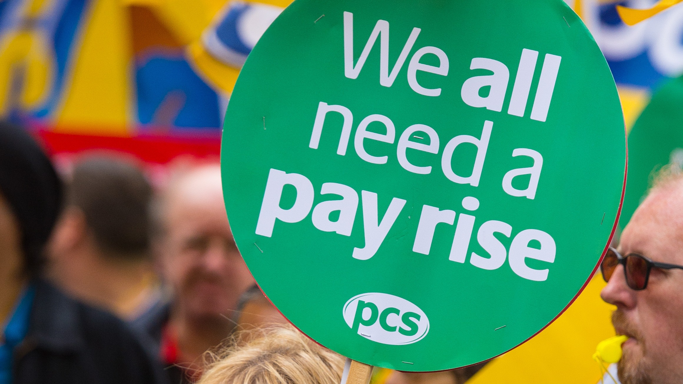 Tens of thousands take part in 'pay rise' protest march | ITV News