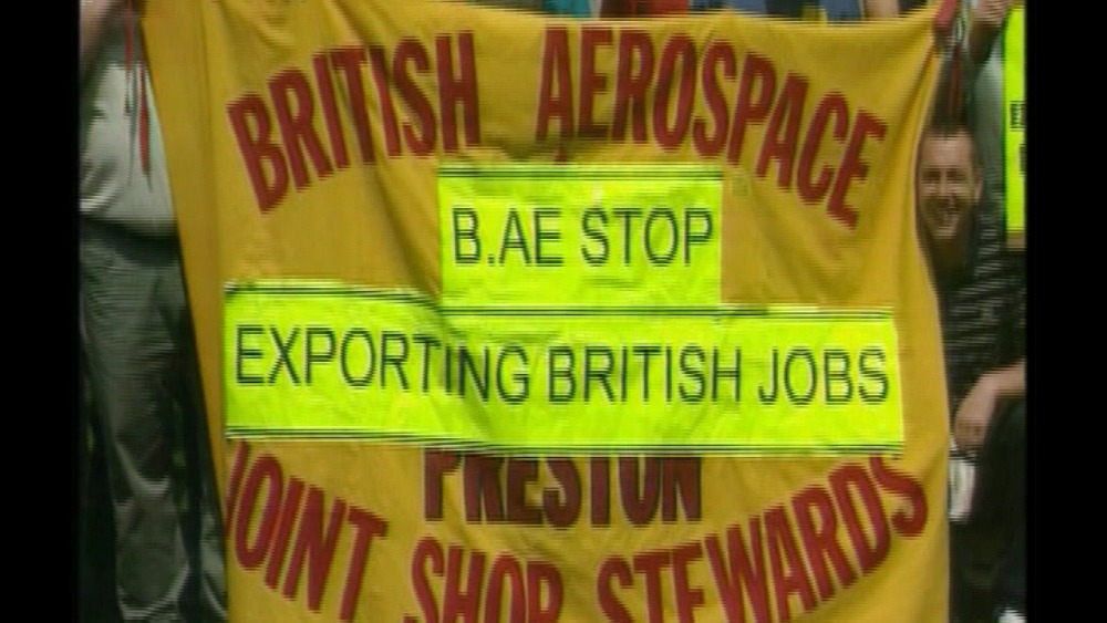 BAE workers stage protest | ITV News Calendar