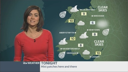 Misty patches across the country overnight | ITV News Wales