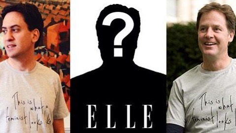 David Cameron refused to wear feminist campaign T-shirt, Elle magazine ...