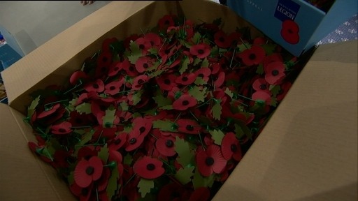 The British Legion to open its poppy shop | ITV News Channel