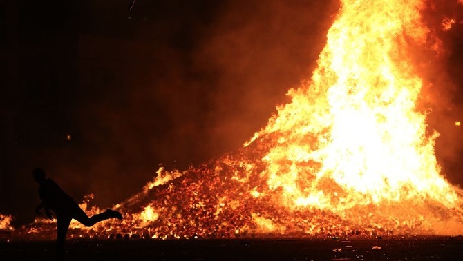 Warnings over Bonfire Night celebrations during fire strike | ITV News ...