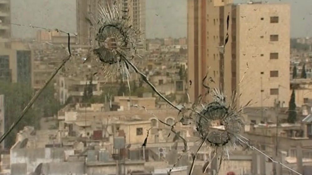 On both sides of the front line in Syria | ITV News