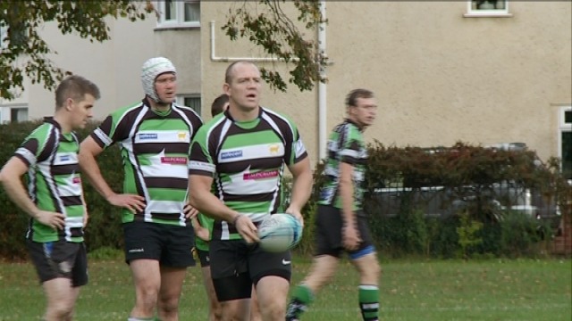 World Cup winner Tindall goes back to grassroots rugby | ITV News West ...