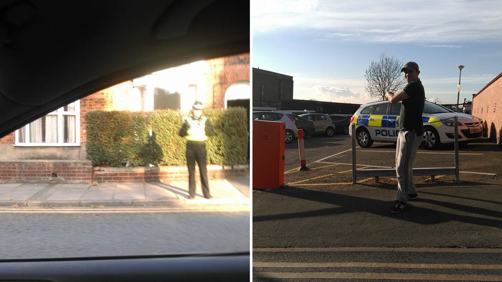 Wanted man taunts officers with police station snap | ITV News Wanted man taunts officers with police station snap | ITV News