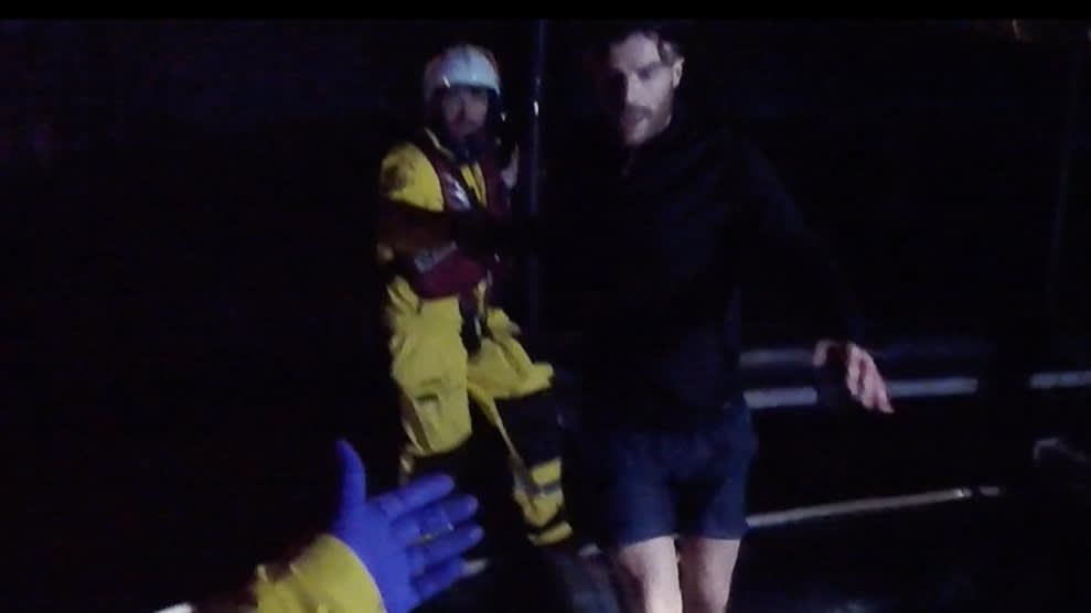 DJ Jordan North rescued from River Thames after trying to save dog ...