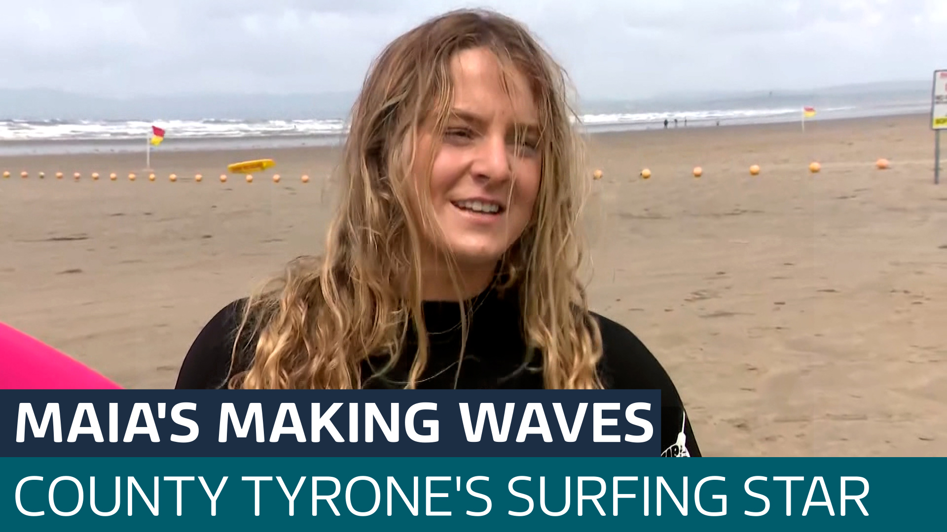 The elite surfer hailing from a landlocked village in Northern Ireland ...