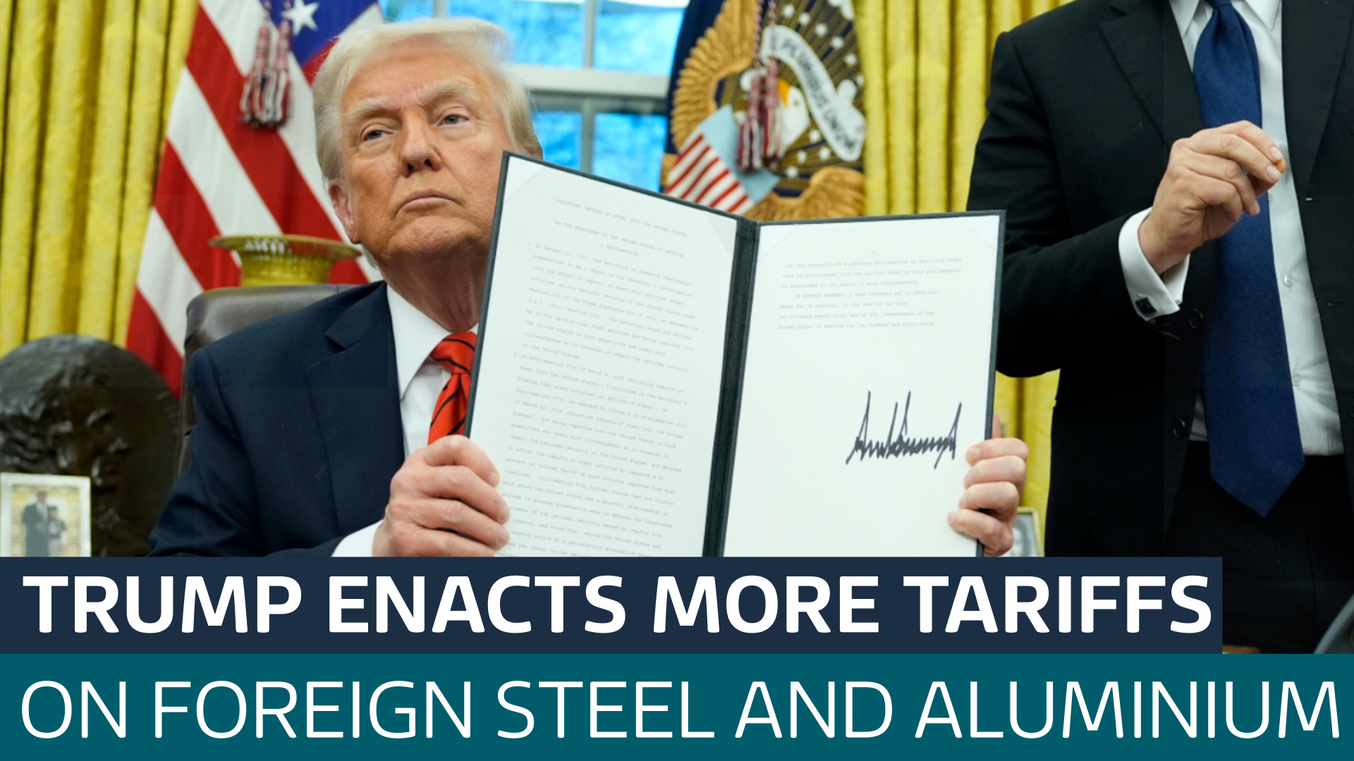 Trump announces 25% tariffs on foreign steel and aluminium imports ...