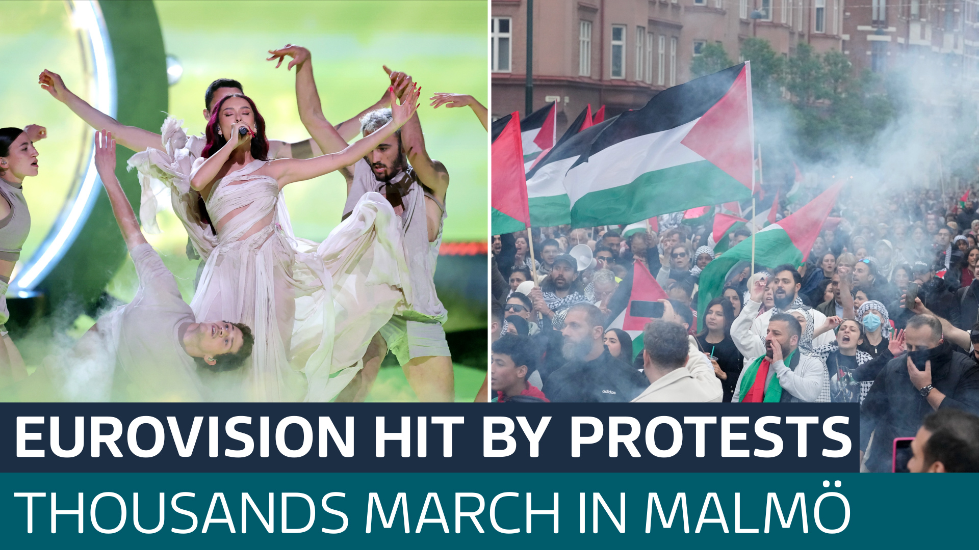 Eurovision ramps up security after semi-final hit by pro-Palestine ...