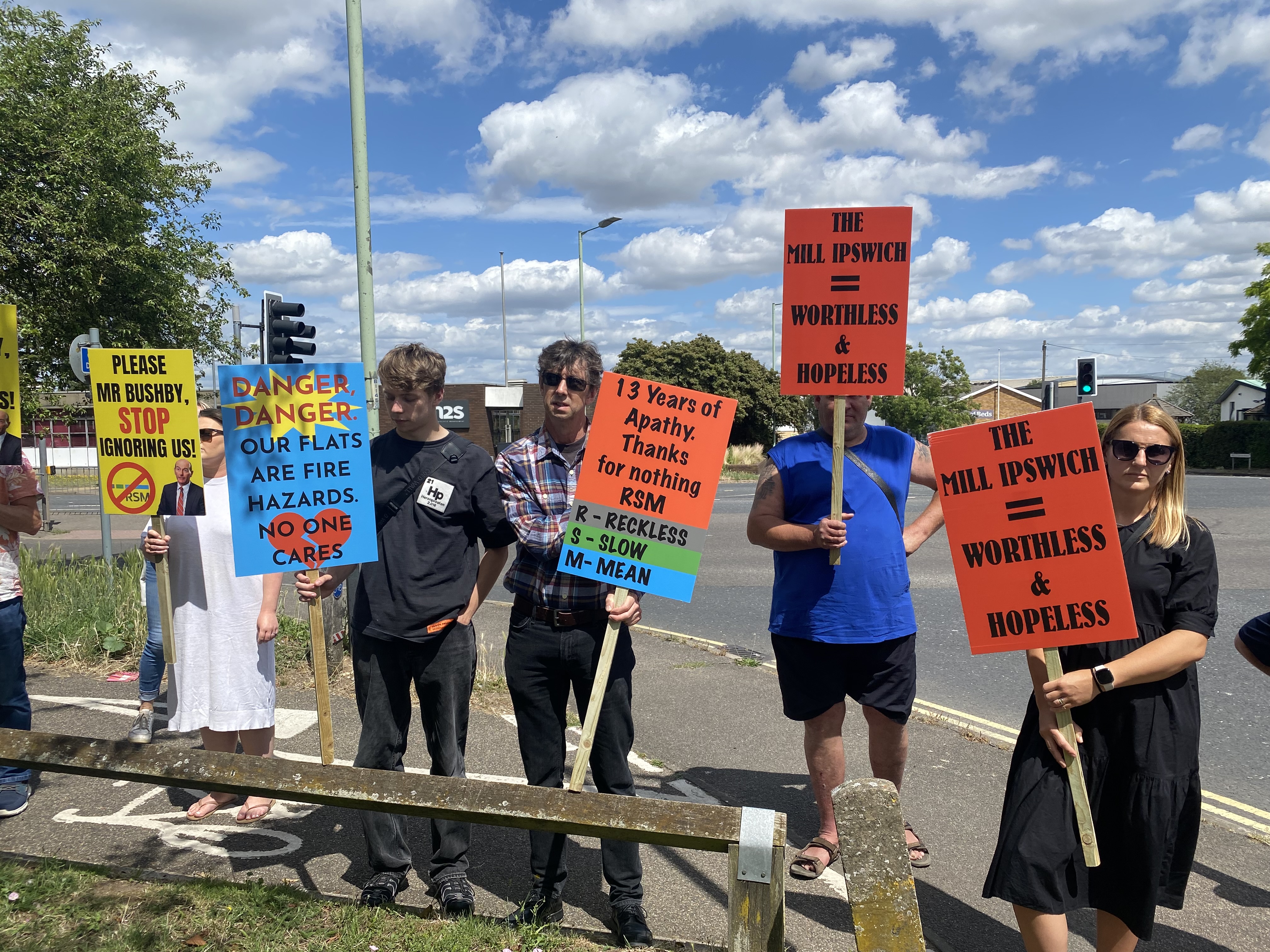 Residents 'left in limbo' by cladding crisis demand urgent action as ...