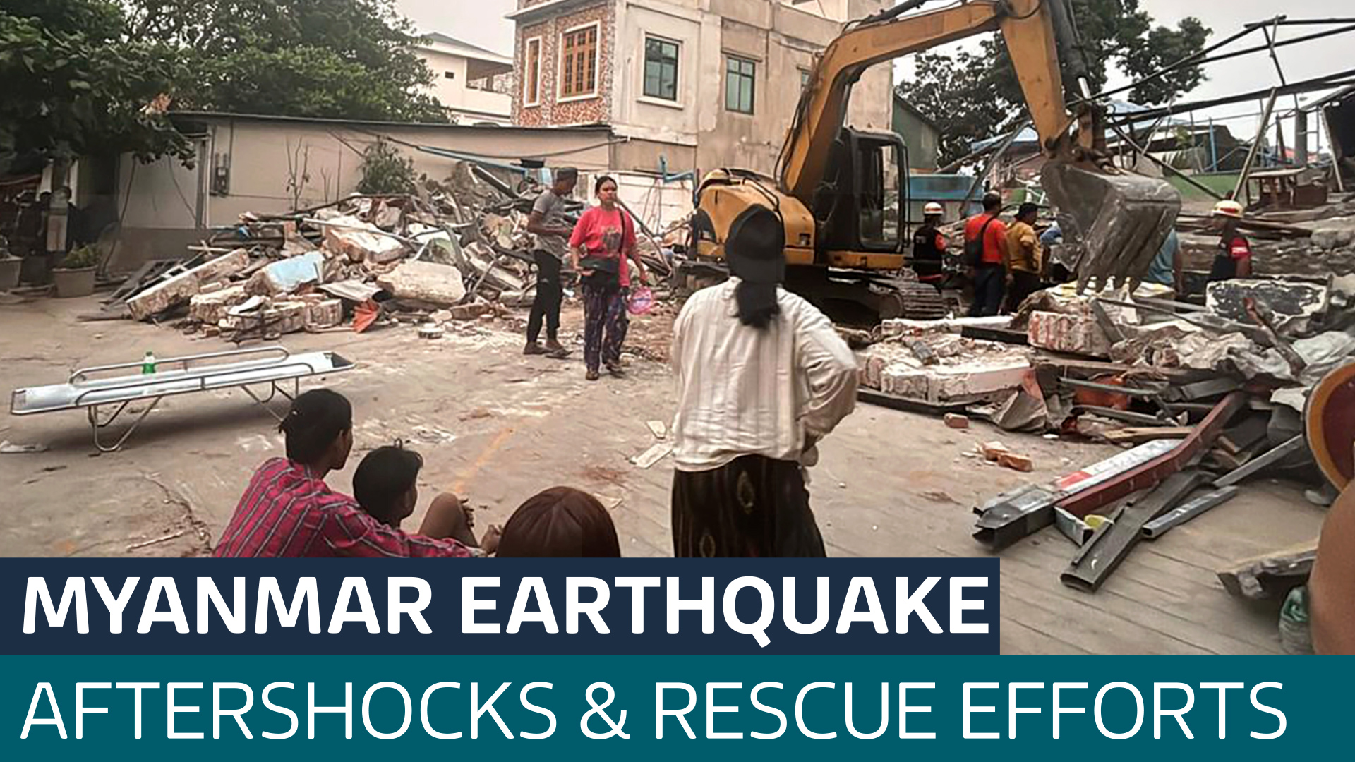 Myanmar rocked by aftershocks as rescue teams battle to reach survivors ...
