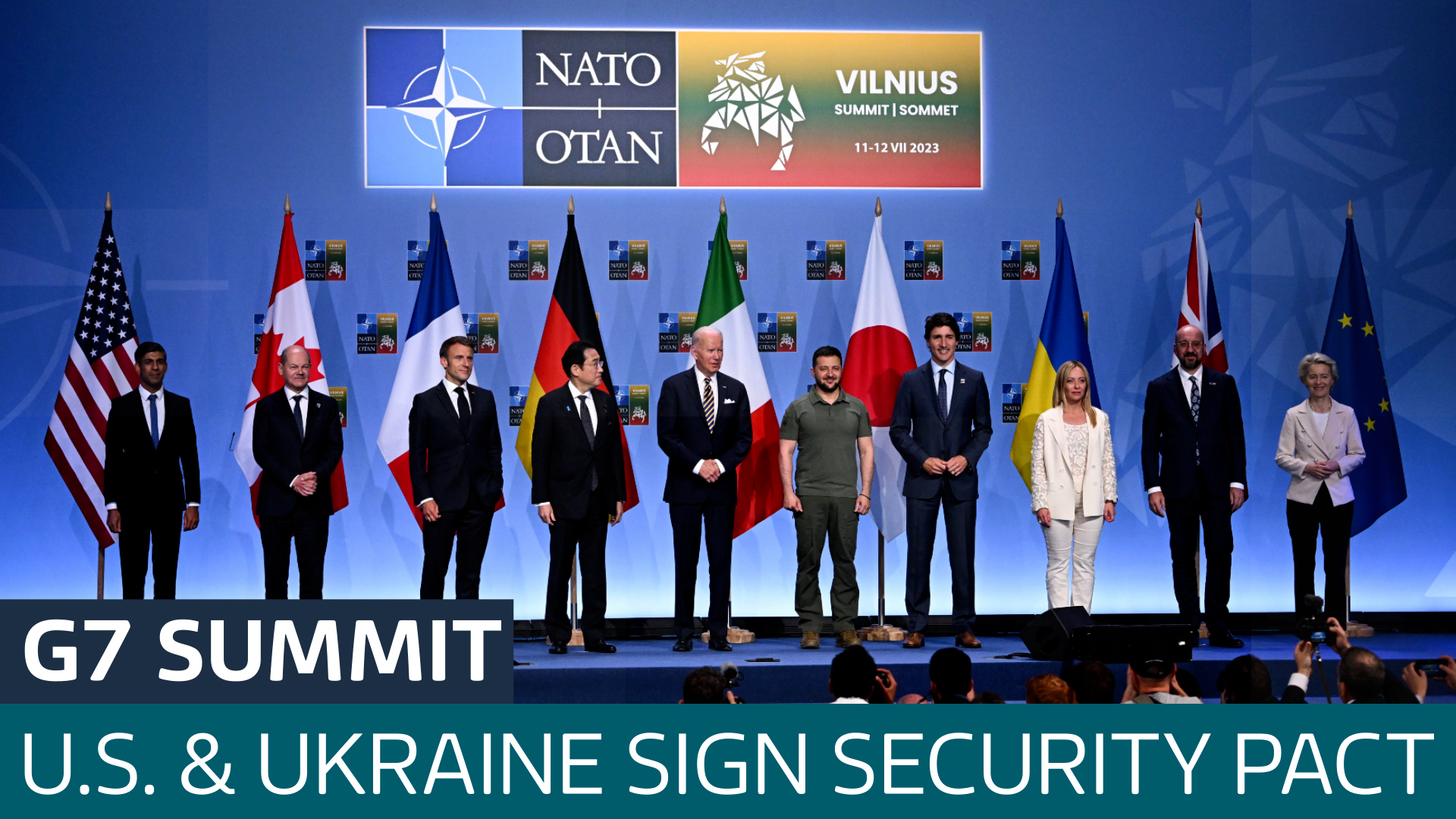 G7 summit: U.S. and Ukraine sign 10-year security agreement - Latest ...