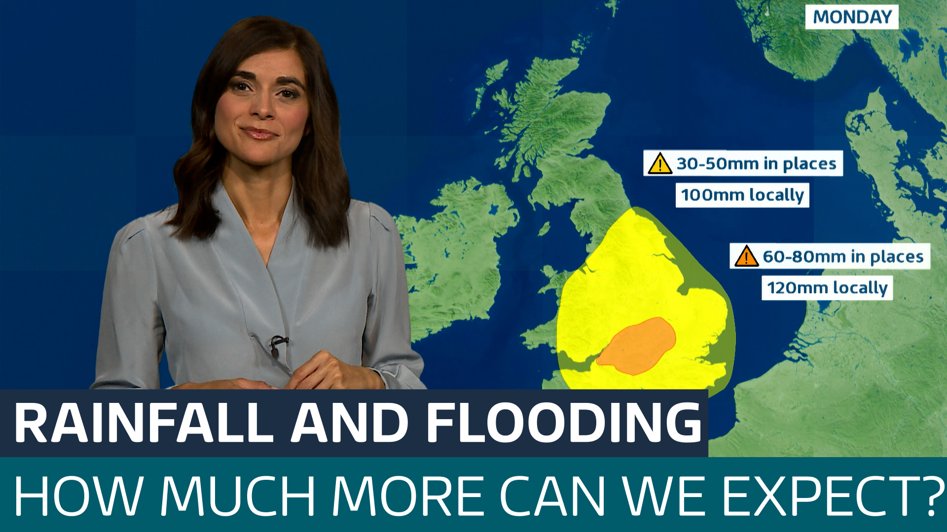 How much more rain can we expect this week and where could flooding ...