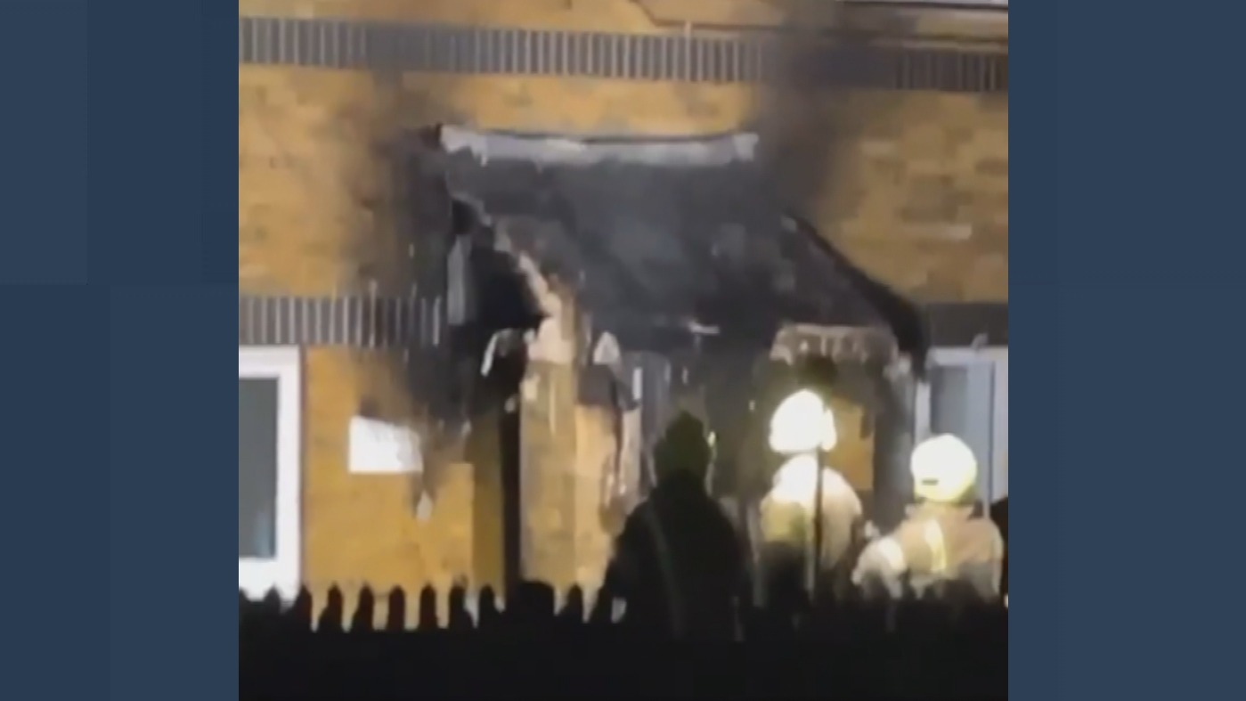 Arson investigation after seven people including children and rabbit ...