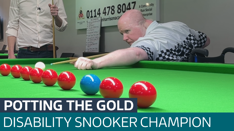 World champion of disability snooker welcomed back to home club ...