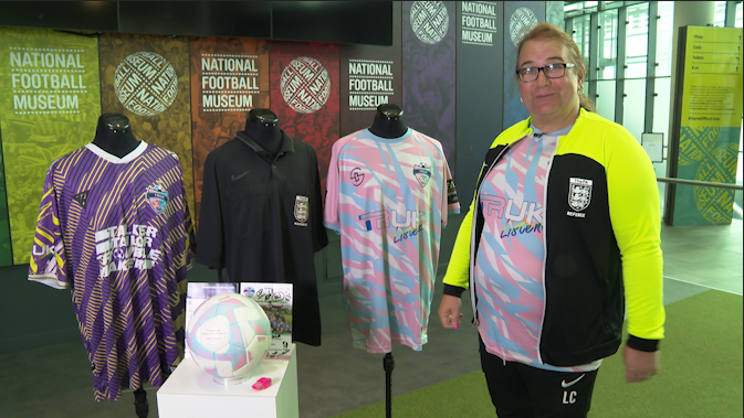 World's first transgender referee hopes to inspire with donations to ...